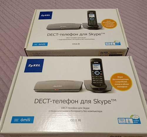 Dect Skype телефон Zuxel V 352L EE