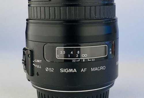 Объектив sigma 50mm 2.8 macro для Canon