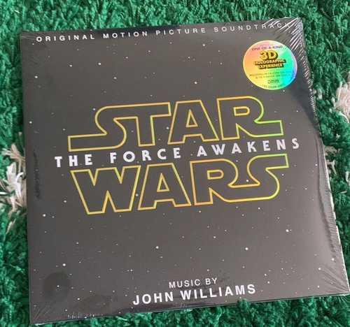 Star Wars The Force Awakens 3D vinyl lp