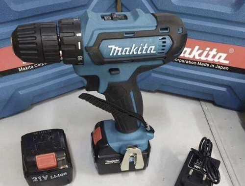 Аккумуляторный шуруповерт Makita 21v