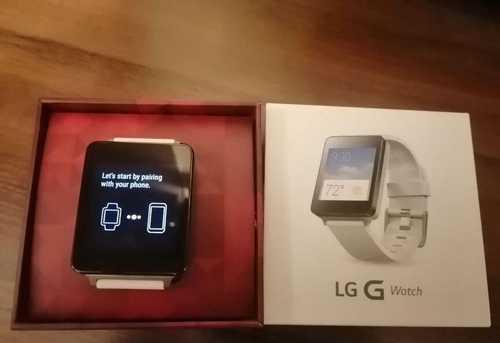 LG G Smartwatch Смарт часы