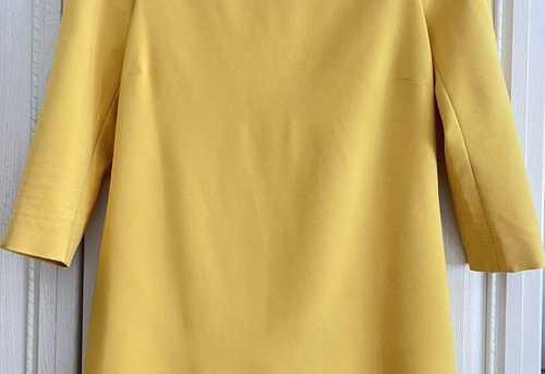 Платье Zara (Spain) желтое / горчичное/ охра