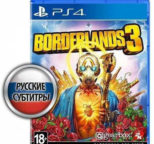 Игра для PlayStation 4 Borderlands 3 RUS Subtitles