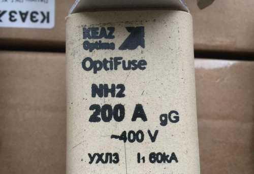 Предохранитель Вставка плавкая OptiFuse NH2 200А