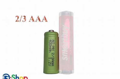 Аккумулятор 2/3 AAA NI-MH 1.2v 400mah 30x10мм
