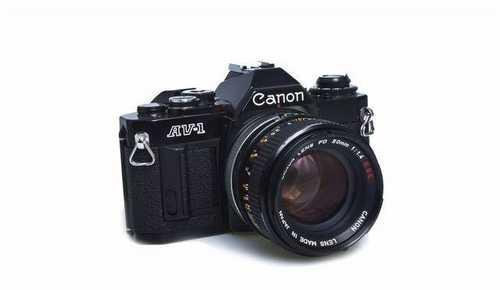 Canon AV-1 + Canon FD 50mm f1.4 S.S.C