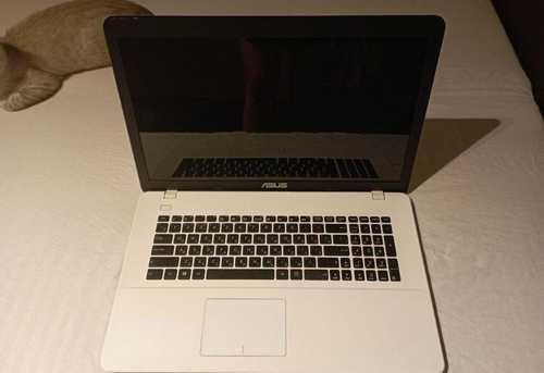 Ноутбук 17.3" ASUS X751SA, 512 ГБ, Pentium N3700, RAM 4 ГБ, Intel GMA HD