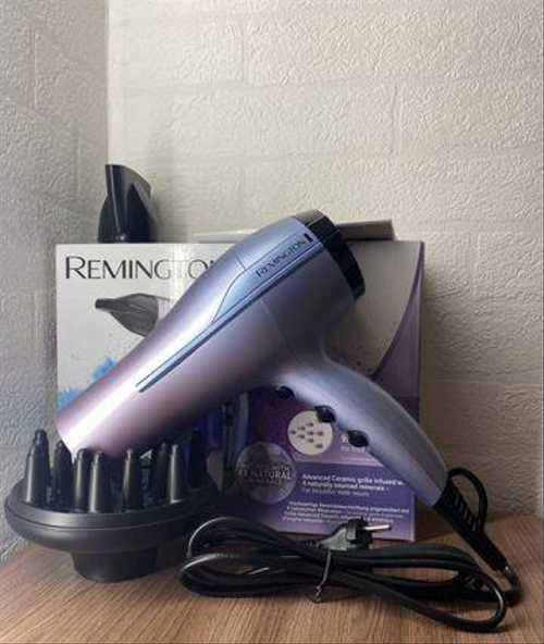 Фен Remington D5408 Mineral Glow розовый/голубой