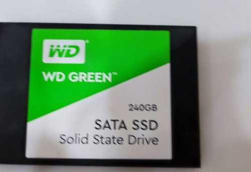 SSD диск WD green 240Gb