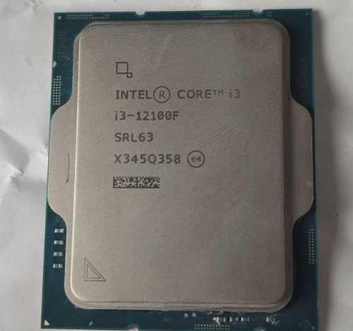 Процессор intel core i3 12100f