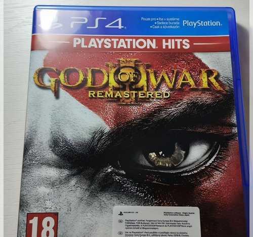 Диски на ps4 Got OF War Remastered