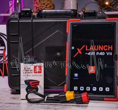 Launch X431 pro 7 PAD   второй сканер 630 марок