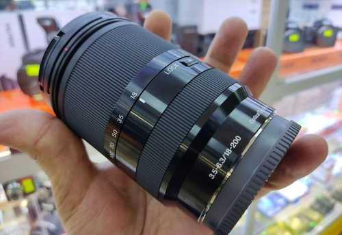 Sony 18-200mm f/3.5-6.3 E LE S№2021669 Black