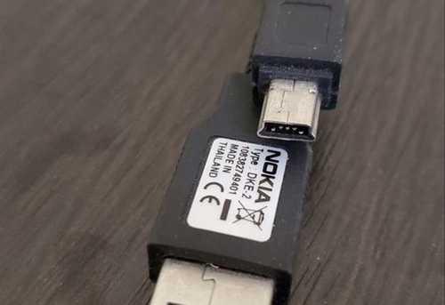 Оригинальный USB-кабель nokia DKE-2