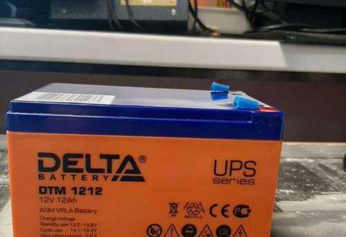 Аккумуляторная батарея delta battery dtm1212