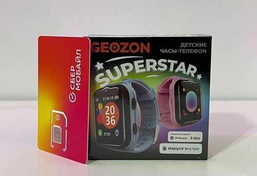 Детские часы Geozon Superstar + связь бесплатно