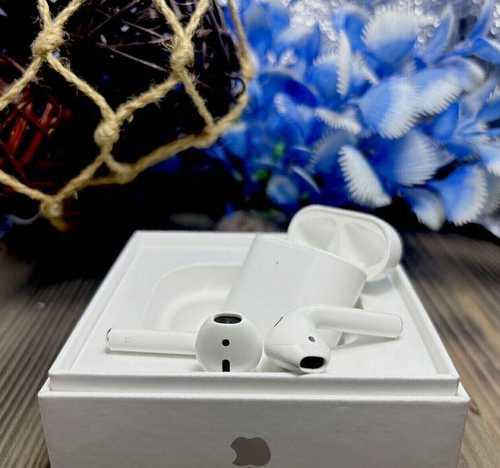 Airpods 1,2 оригиналы с новыми батареями