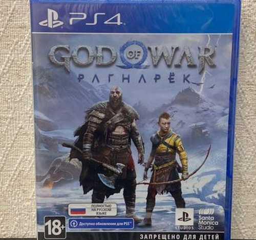 God of War Рагнарек PS4 PS5