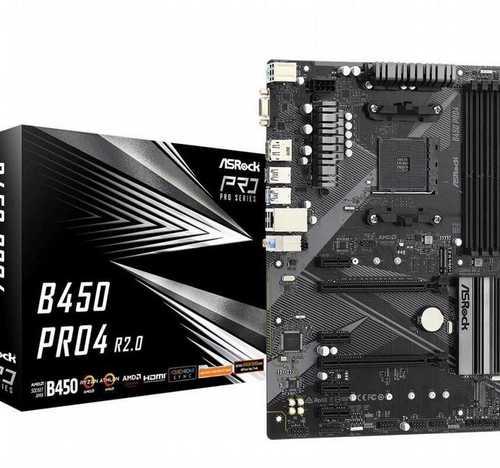 Материнская плата asrock B450 PRO4 R2.0