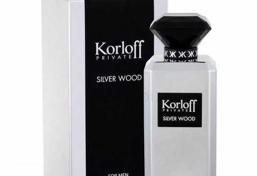 Korloff Silver Wood For Men eau de parfum 88 мл