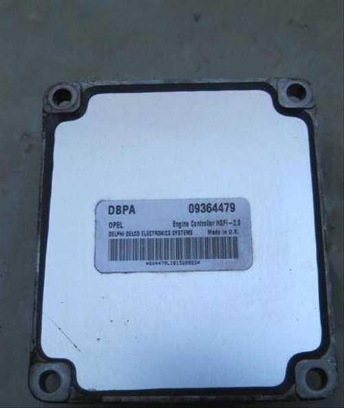 Блок эбу 09364479 dbpa hsfi 2.0 opel vectra B cors