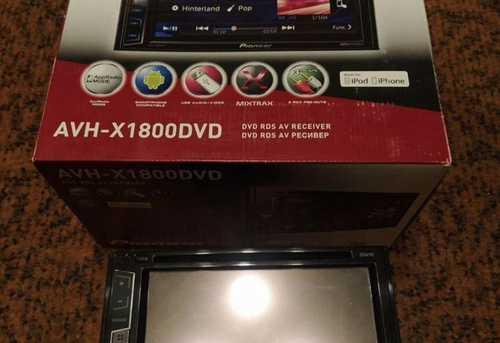 Автомагнитола процессорная pioneer AVH-1800 DVD