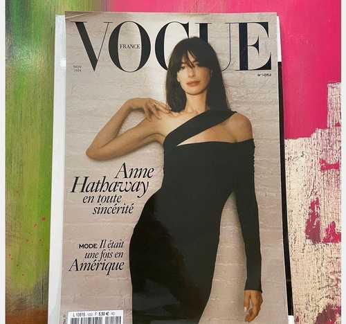 Журнал Vogue France с Энн Хэтэуэй