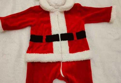 Новогодний костюм Санта Клауса, размер 68