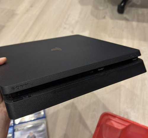 Sony ps4 slim + игры