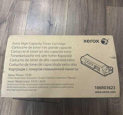 Картридж для принтера xerox phaser 3330