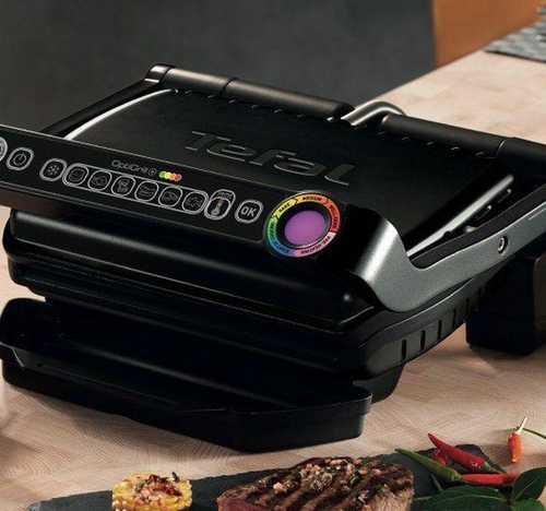 Гриль Tefal GC712834 Optigrill  черный