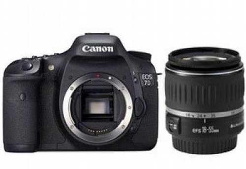 Цифровой фотоаппарат canon EOS 7D KIT 18-55MM