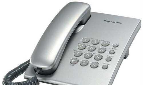 Телефонный аппарат Panasonic KX-ts2350ru silver