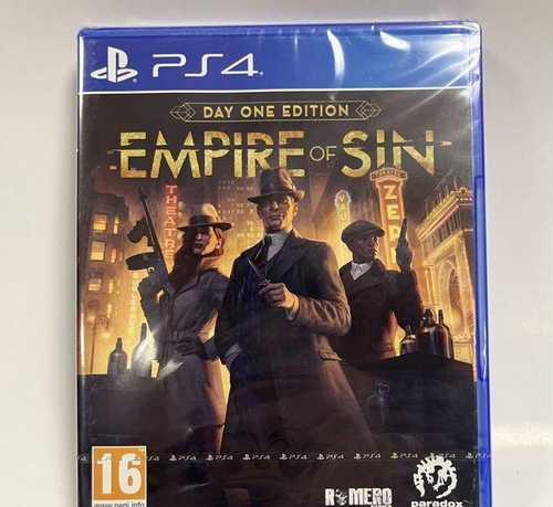 Empire of Sin Day One Edition игровой диск для PS4