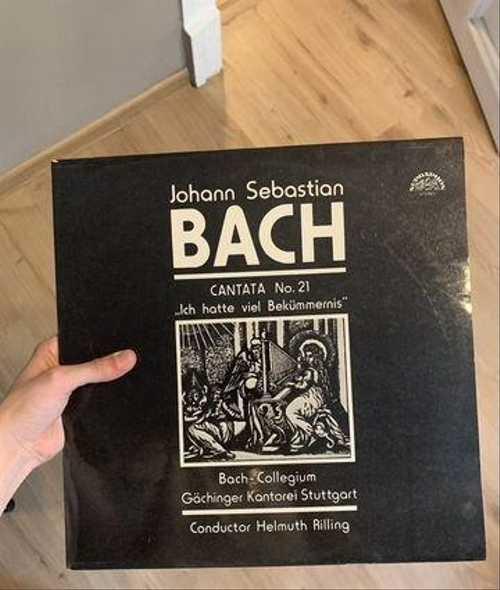 Виниловая пластинка Bach — cantata N.21