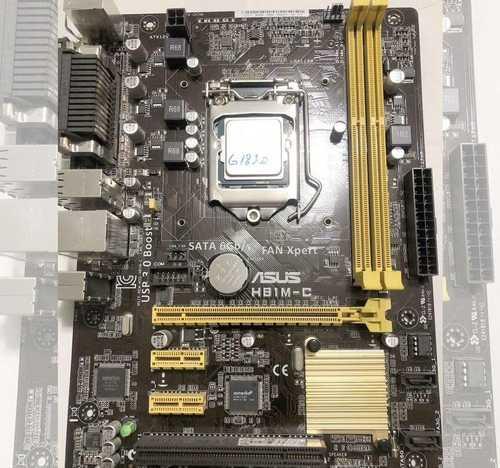 Материнская плата 1150 Asus H81M-C