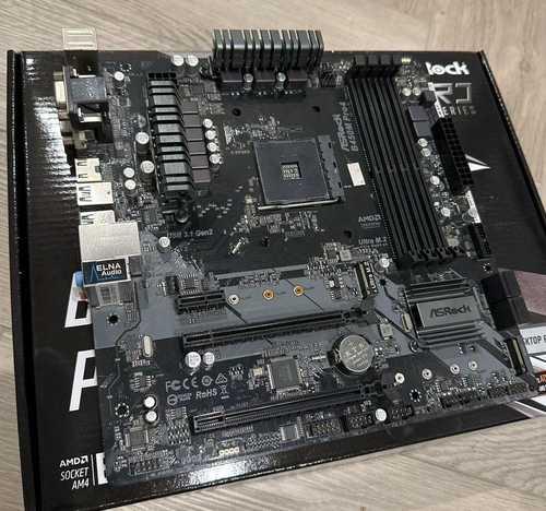 Материнская плата asrock b450m pro4