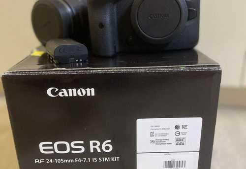 Зеркальный фотоаппарат canon EOS R6