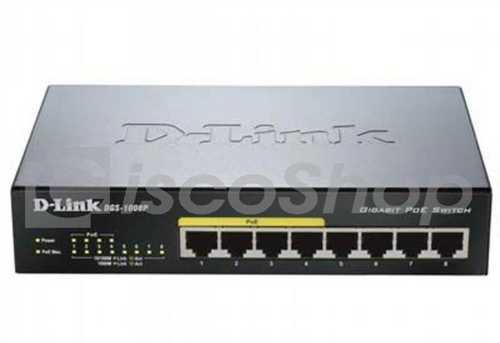 Коммутатор D-Link DGS-1008P
