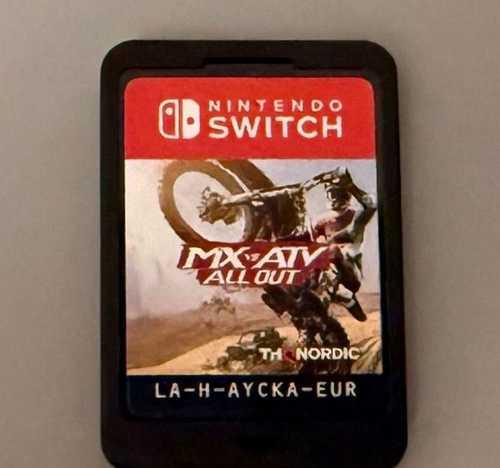 MX VS ATV All out Nintendo switch