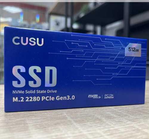 Cusu SSD NVMe M.2 512Gb