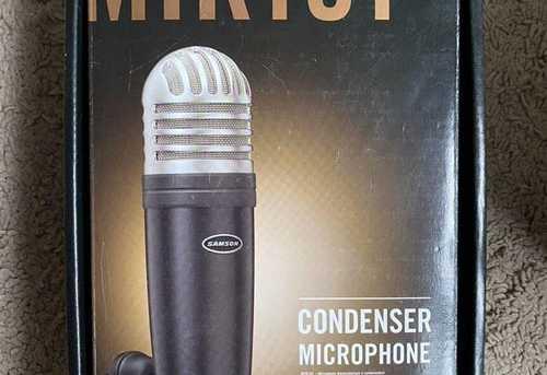 Студийный микрофон samson mtr 101