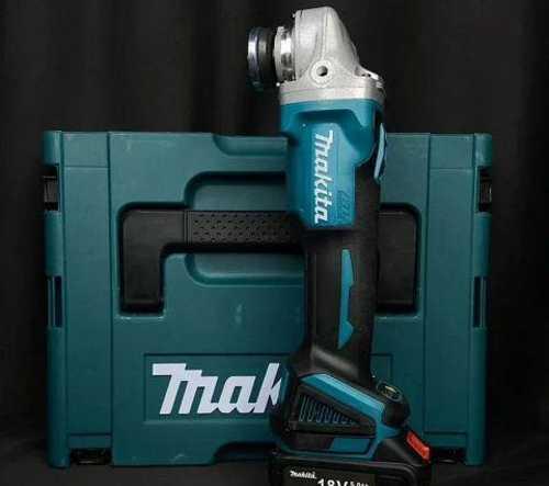 Аккумуляторная угловая шлифмашина Makita 18 V/125