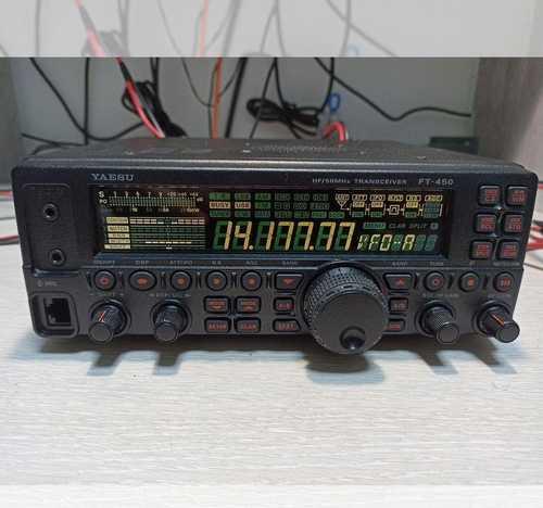 Кв трансивер Yaesu FT-450 тюнер блок питания