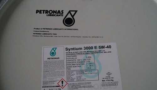 Масло моторное Petronas Syntium 3000 E 5W-40