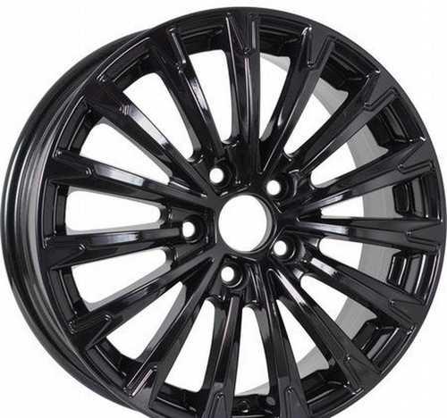 KDW KD1610 : 6.5x16 5*108 Et:50 Dia:63.3 Black Painted