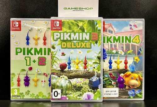 Pikmin 3 Deluxe Switch английская версия