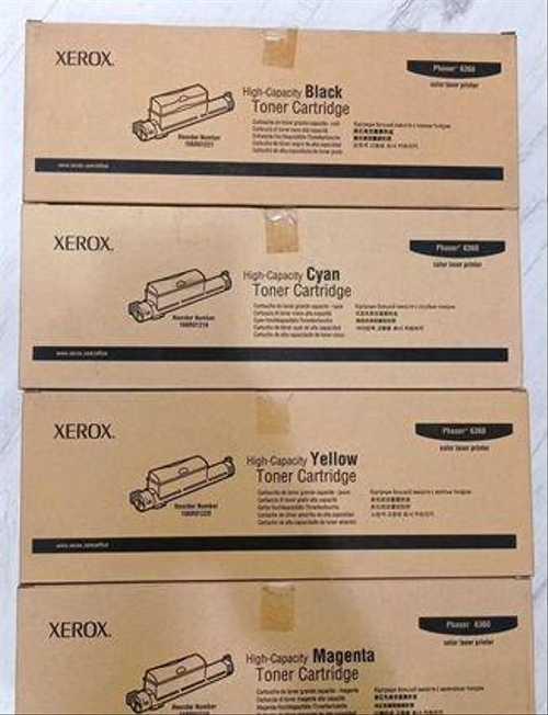 Картриджи Xerox Phaser 6360