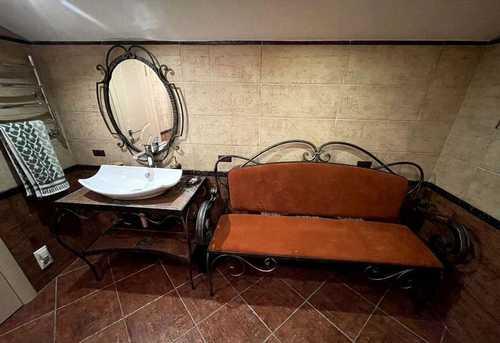 Мебель для ванной с раковиной