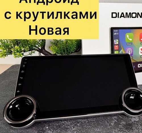 Магнитола с крутилками android 10 дюймов 2/32